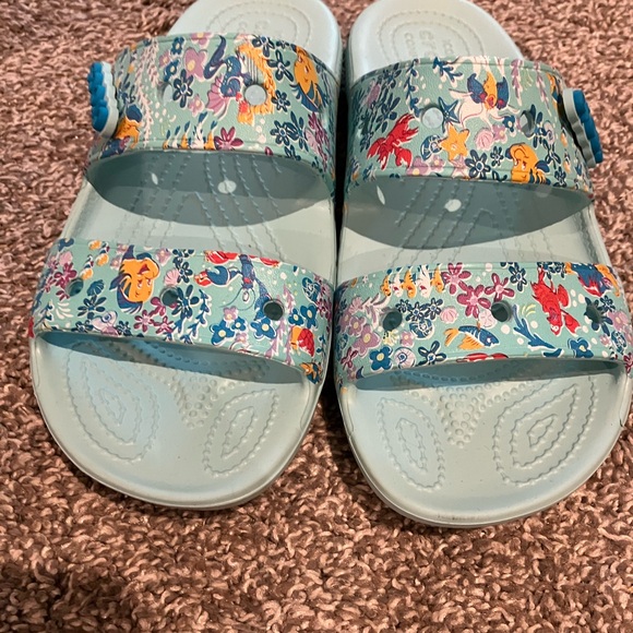 Disney | Shoes | Disneys Little Mermaid X Vera Bradley Crocs Classic ...